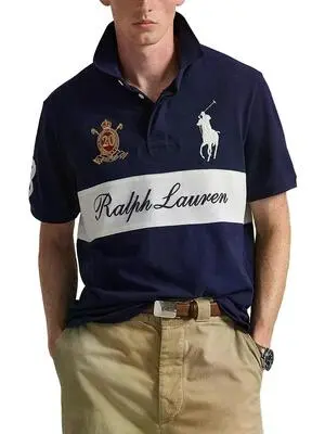 Polo Ralph Lauren Logo-embroidered Polo Shirt - Blue