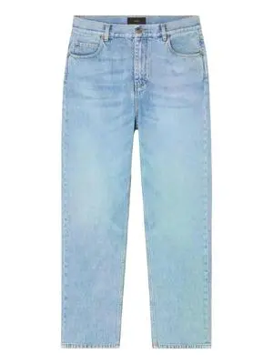 Alanui Patch-pocket Straight-leg Jeans - Blue