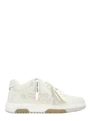 Off-White Crystal-embellished Sneakers - White