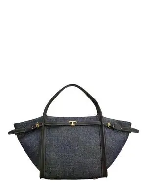 TOD'S T Timeless Shopping Tote - Blue