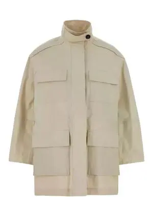 Brunello Cucinelli Front-pockets Jacket - Neutrals