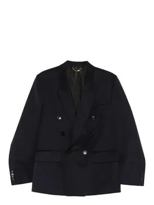 Victoria Beckham Double-breasted Jacket - Blue
