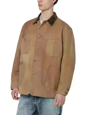 Needles Patch-pocket Shirt Jacket - Brown