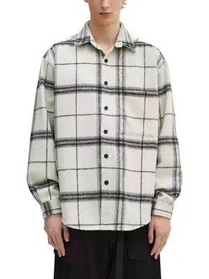 MKI MIYUKI ZOKU Check Flannel Shirt - Neutrals