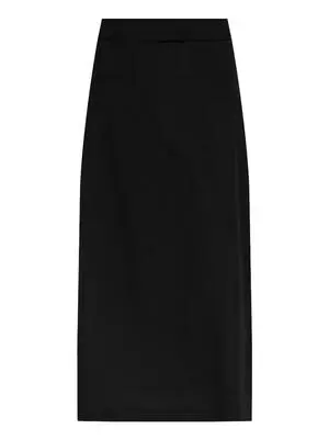 Officine Générale Reane Midi Skirt - Black