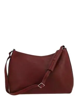 Hermès 2001 Berlingot Leather Shoulder Bag - Red