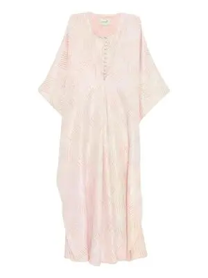 BAMBAH Kaftan Dress - Pink