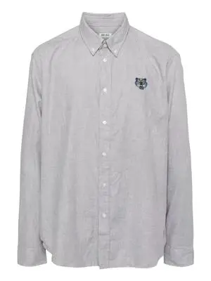 Kenzo Tiger-motif Shirt - Grey