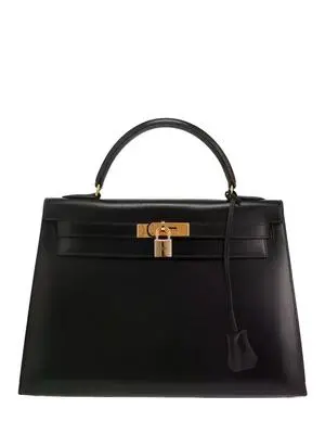 Hermès 1993 32 Kelly 32 Tote Bag - Black