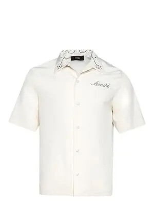 Amiri Stud Camp Shirt - Ivory