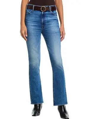 MOTHER The Hustler Flood High-rise Jeans - All Your Eggs One Basket