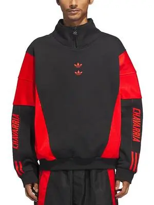 ADIDAS X WILLY CHAVARRIA Watsonville Sweatshirt - Black/red