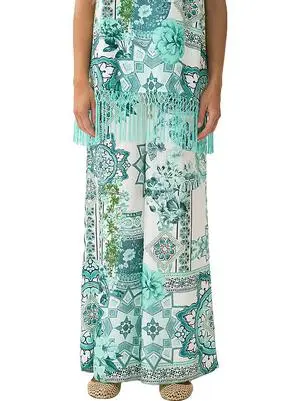 Camilla Silk Lounge Pants - Balearic Bebe