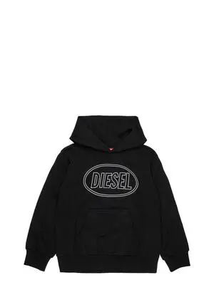 DIESEL Logo Sweatshirt - Black