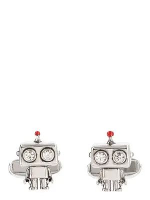 Paul Smith Robot Twins Cufflinks - Silver