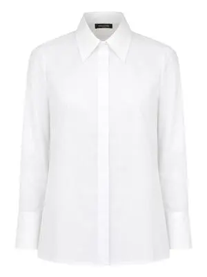 Fabiana Filippi Cotton Button-down Shirt - White