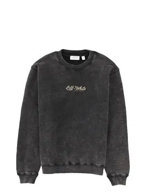 Off-White Printed Sweatshirt - Charcoal