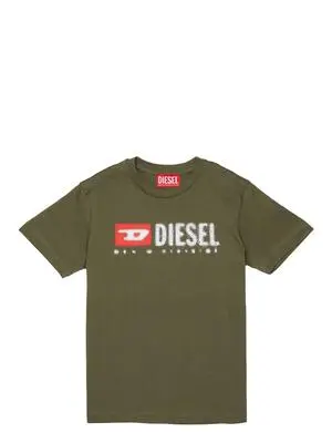 DIESEL T-shirt With Logo Green