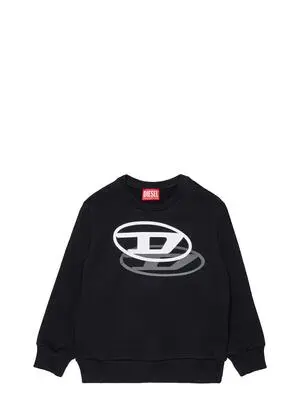 DIESEL Sweatshirt With Logo - Black
