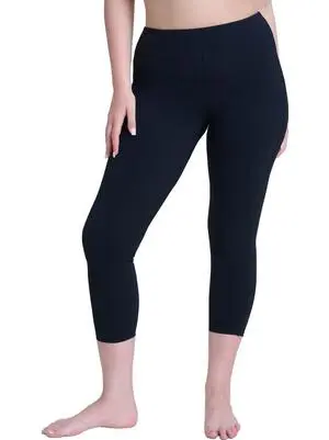 GOTTEX Modest Long Swim Leggings - Black