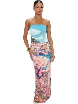 Show Me Your Mumu Taylor Tube Maxi Dress - Oasis Beach Club