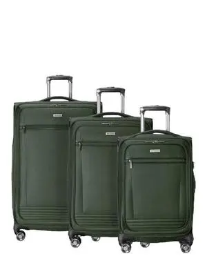 RICARDO BEVERLY HILLS Avalon Softside 3-piece Luggage Set - Juniper Green