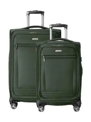 RICARDO BEVERLY HILLS Avalon Softside 2-piece Luggage Set - Juniper Green