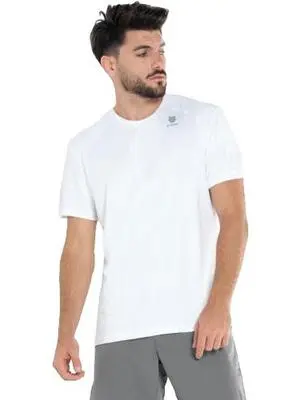 K-Swiss Icon Crew Tennis Shirt - White