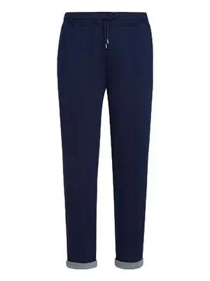 Brunello Cucinelli Double Cloth Trousers - Cobalt