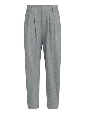 Brunello Cucinelli Cashmere Jersey Trousers - Grey