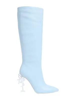 SPARKL Fairy Icon Leather Boots - Blue