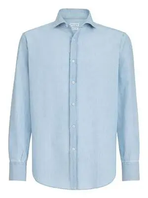 BRUNELLO CUCINELLI Chambray Shirt