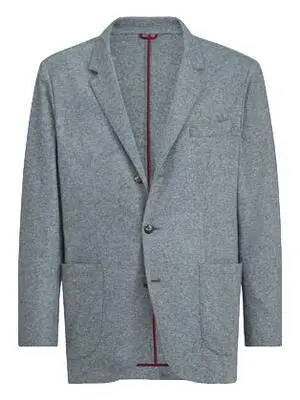 Brunello Cucinelli Cashmere Jersey Blazer - Graphite