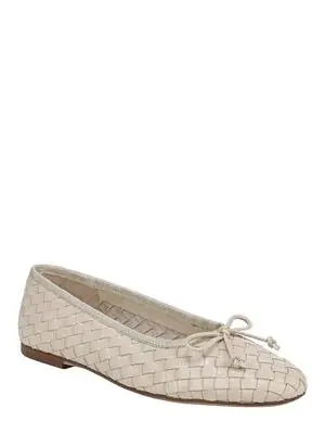 Sam Edelman Ruthie Woven Ballet Flat - Modern Ivory
