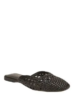 Sam Edelman Nola Woven Mule Black