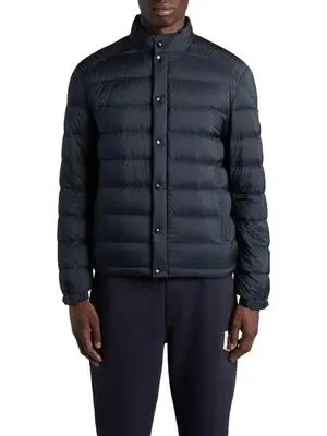 Moncler Water Repellent Nylon Puffer Jacket - Obsidian Blue