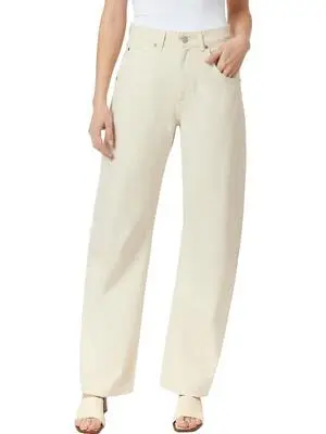 Habitual Gwen Relaxed Fit Wide-leg Jeans - Stone