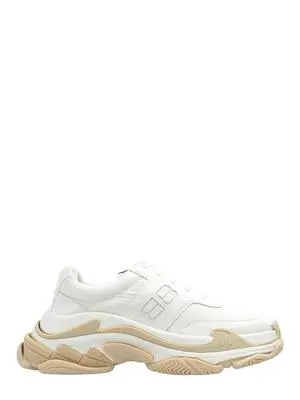 Balenciaga Triple S Sneakers - Eggshell/sand Beige