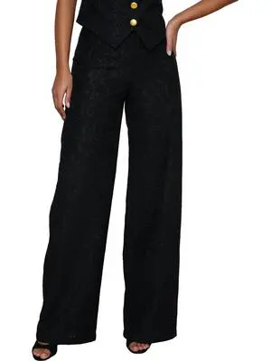 L'Agence Livvy Lace Trouser - Black