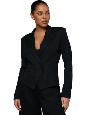 L'Agence Emerson Ponte Blazer - Black
