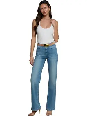 L'Agence Clayton Wide-leg Jean - Calabasas