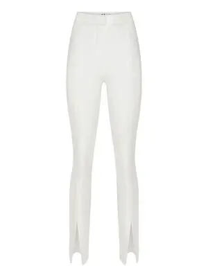 Ila Nadia Slim Straight-leg Tuxedo Trousers - White