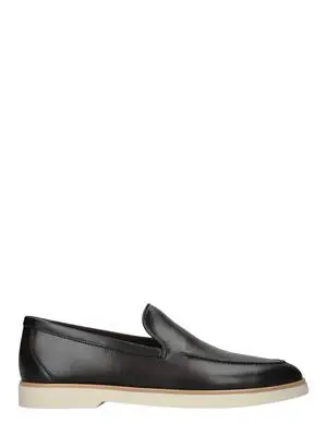 Magnanni Leather Calpe Loafers - Brown
