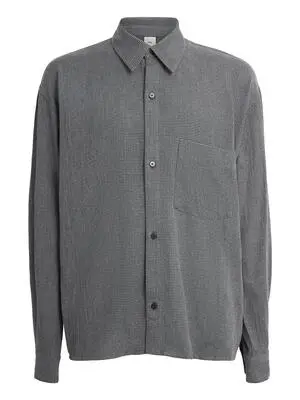 WON HUNDRED Check Maza Shirt - Grey