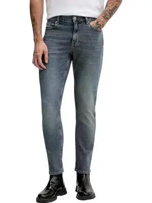 Karl Lagerfeld Logo-patch Jeans - Blue