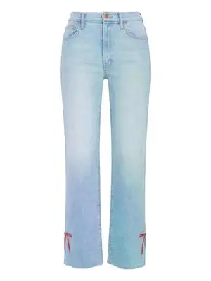 MOTHER Rambler Straight-leg Jeans - Blue
