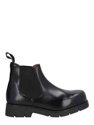 NEW ROCK Ankle Boots Leather - Black