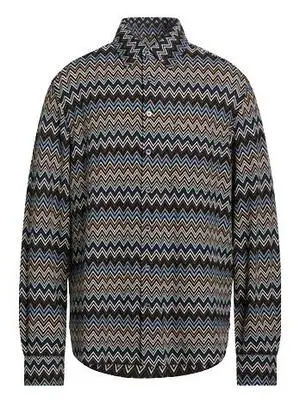 Missoni Shirt Slate Size Cotton - Blue