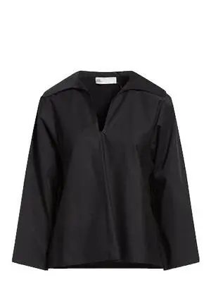 Tory Burch Cotton Poplin Top - Black