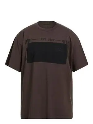 MAISON MARGIELA T-shirt Size Cotton - Brown